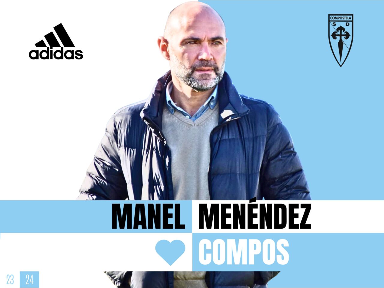 Manel Menéndez, novo adestrador da SD Compostela